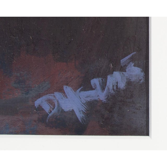 2005 Signed Oil on Canvas Abstract Painting by Darrell L. Anderson ...