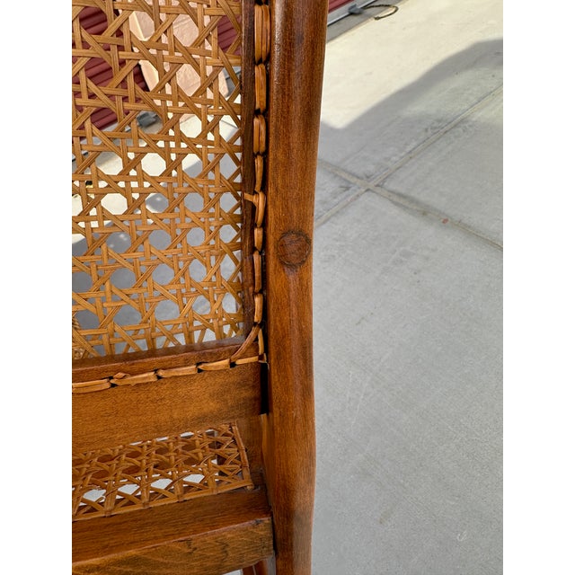 Antique American Children's Cane Rocking Chair | Chairish