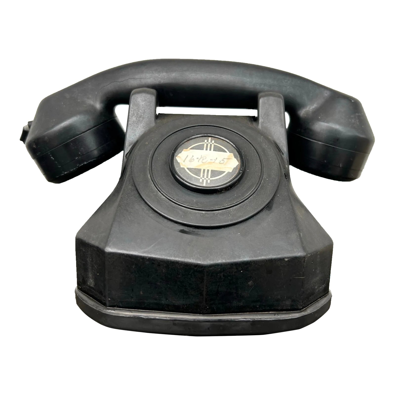 Early 20th Century Art Deco Bakelite Monophone Telephone | Chairish