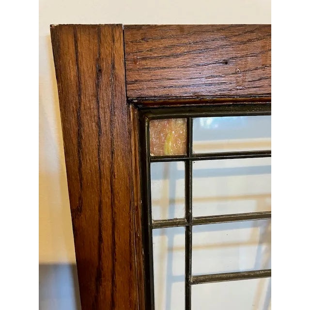 Early 20th Century American Prairie School Windows - Set of Four | Chairish