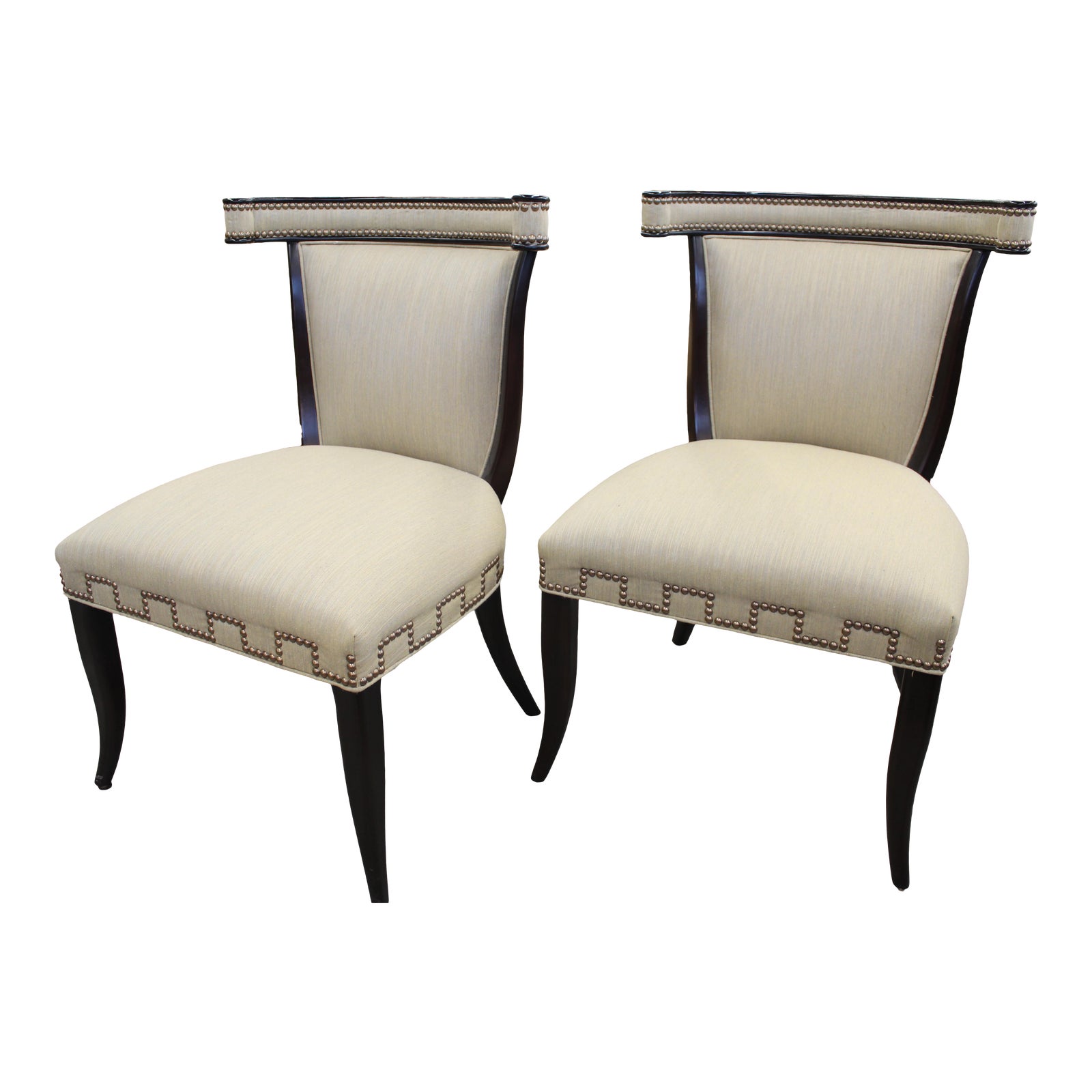 Ferguson Copeland, Ltd. Vienna Side Chairs - a Pair | Chairish