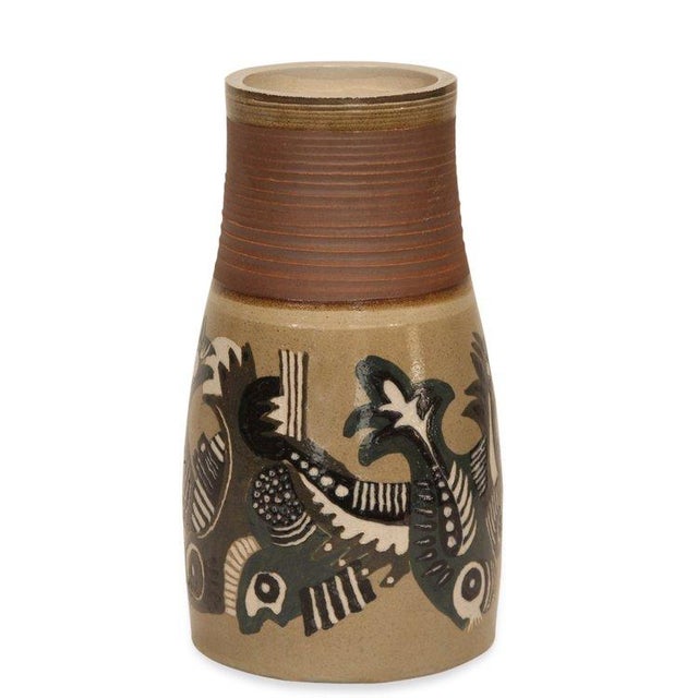 Set of 2 Modern Joan Handmade Studio Pottery | Chairish