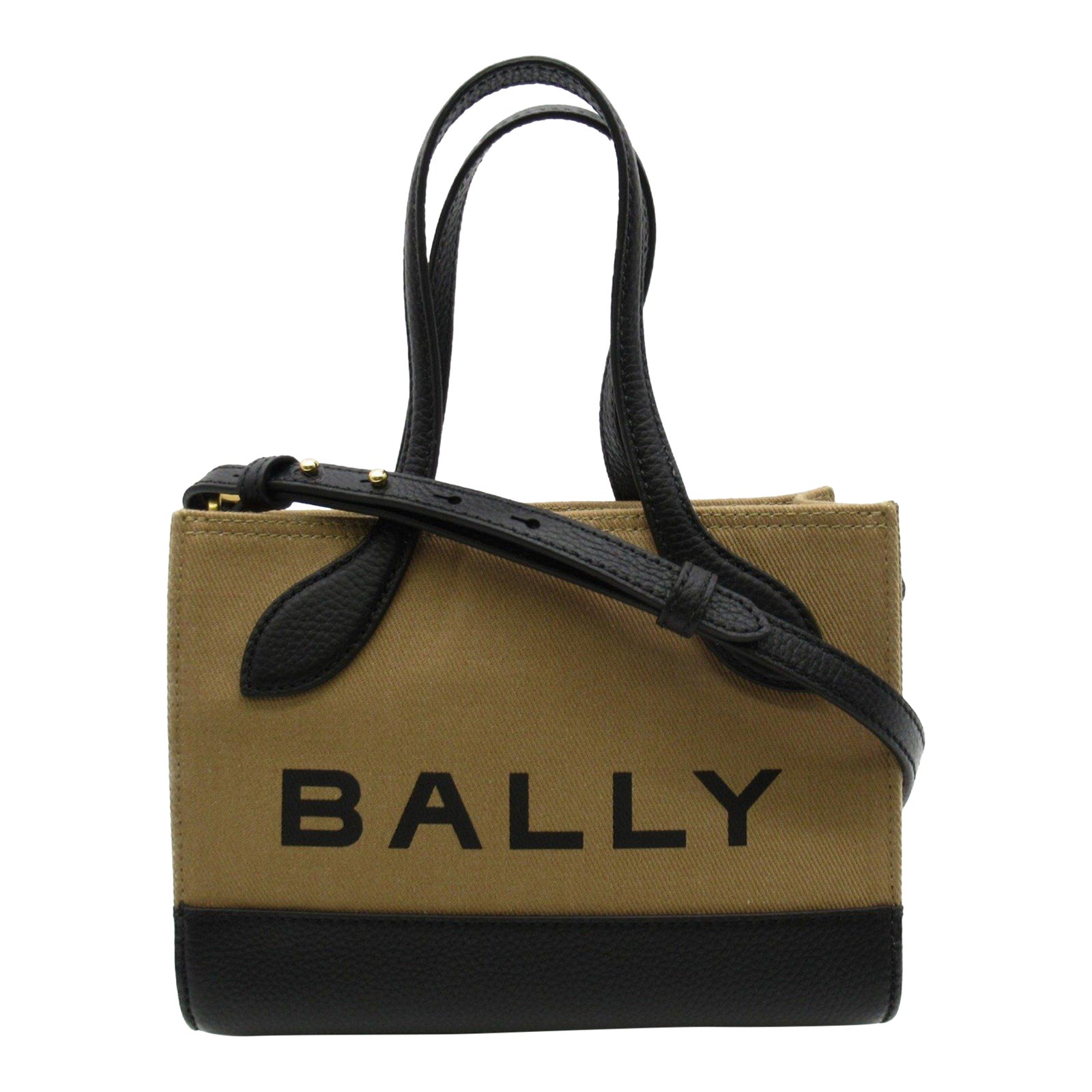 Bally 2Wayshoulder Bag Bar Keep On Xs Brown Black Fa Brique Leather ...