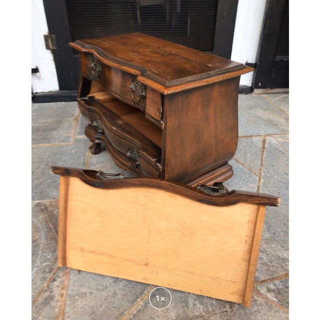 Petite Side Table Commode | Chairish
