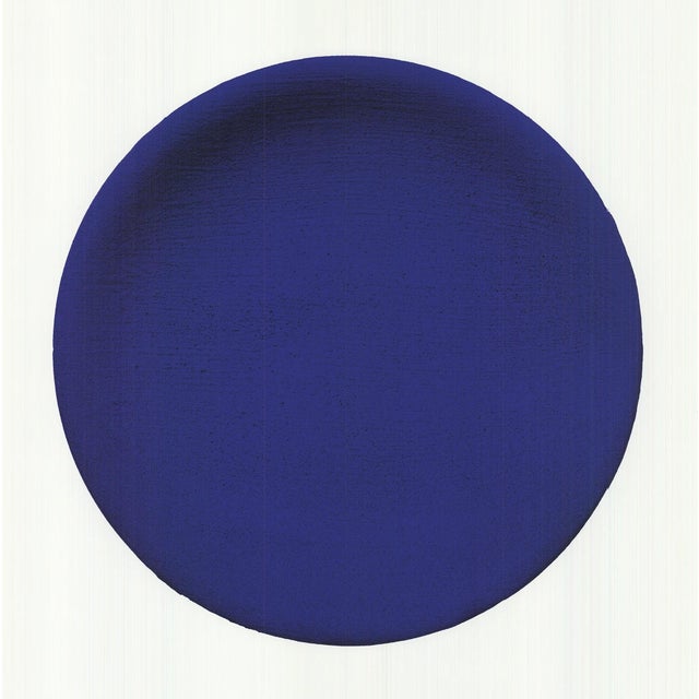 Yves Klein Blue Disk, 1997 | Chairish