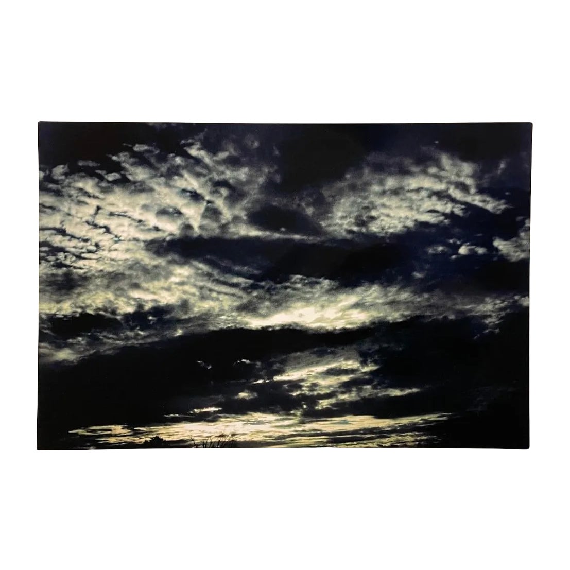 "Days End" Contemporary Landscape Color Photograph From the Estate of ...