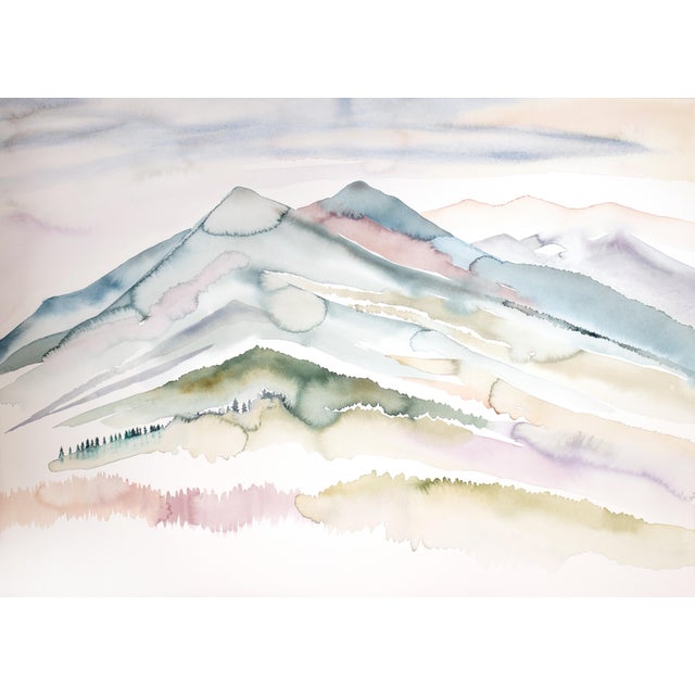 "Mountainscape No. 3" Contemporary Original Abstract Landscape ...