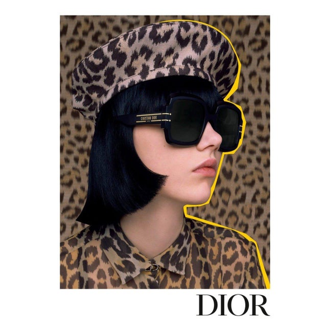 2021, Dior Leopard Poster | Chairish