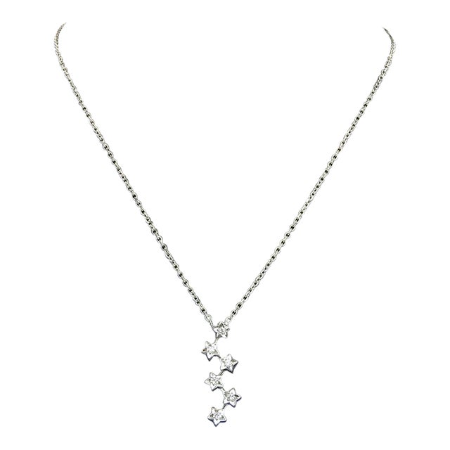 Chanel Comet Star Necklace | Chairish
