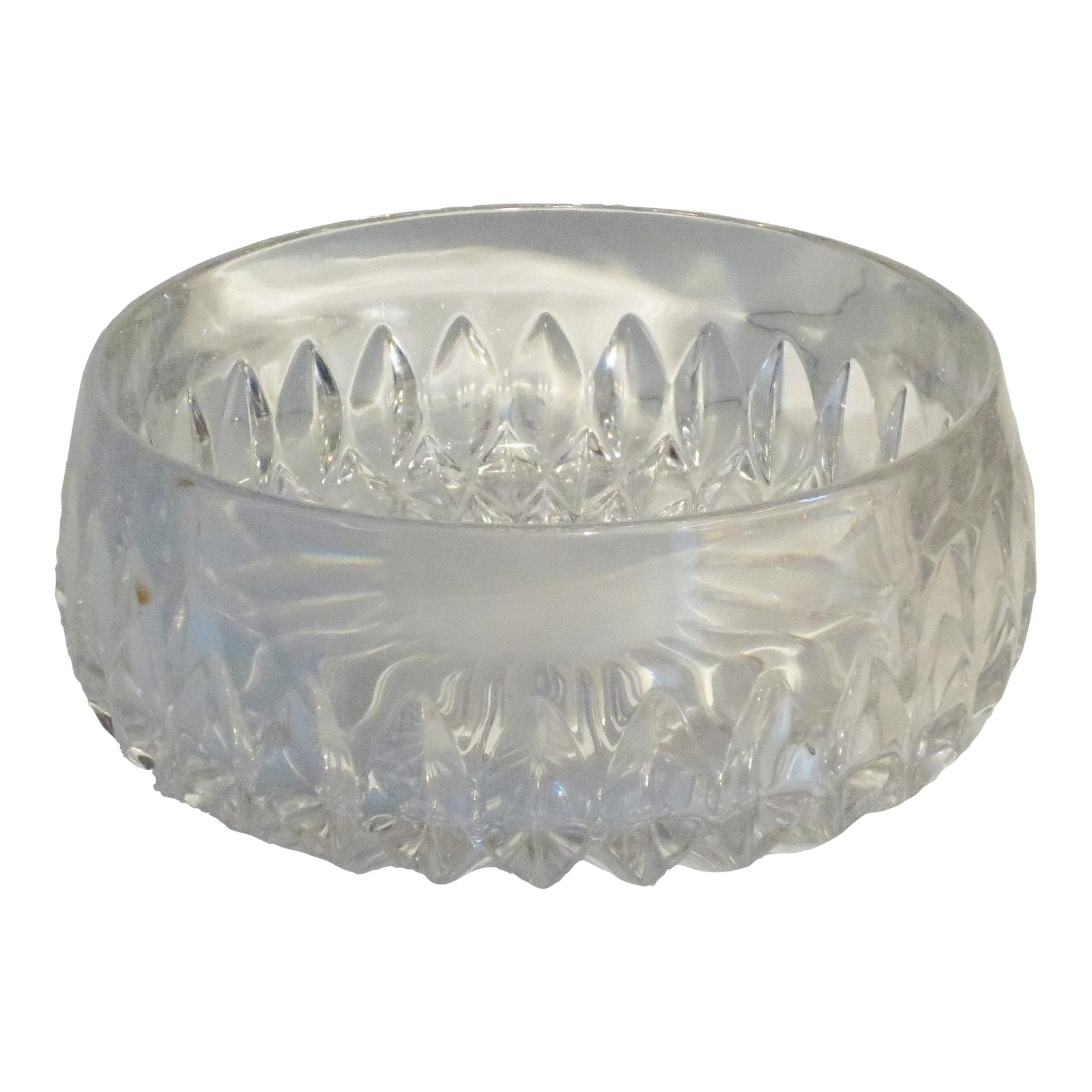 1960s Gorham Althea Lead Crystal Bowl | Chairish