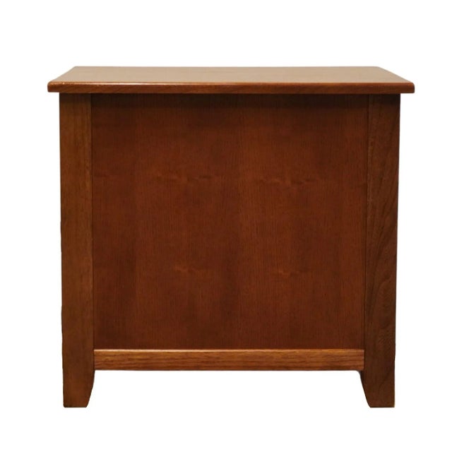 Peters Revington Solid Oak Contemporary Mission Style 22" Accent ...