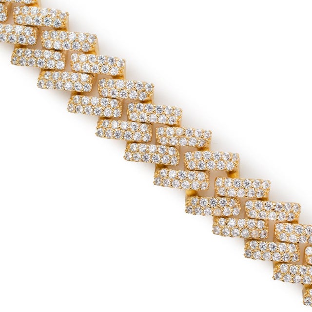 Ladies Copper Miami Cuban Chain Necklace | Chairish