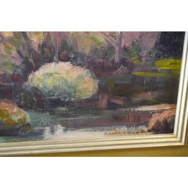Scott Snowden - California Landscape 1930s Oil on Canvas | Chairish
