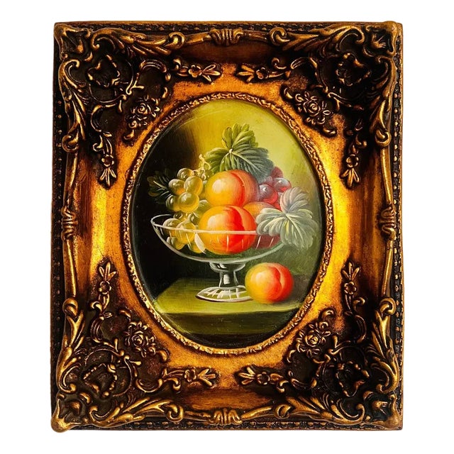 Golden Frame Wall Hanging | Chairish