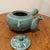 Early 21st Century Korean Style Celadon Porcelain Crane Bird Cloud Design Gong Fu Cha Tea ...