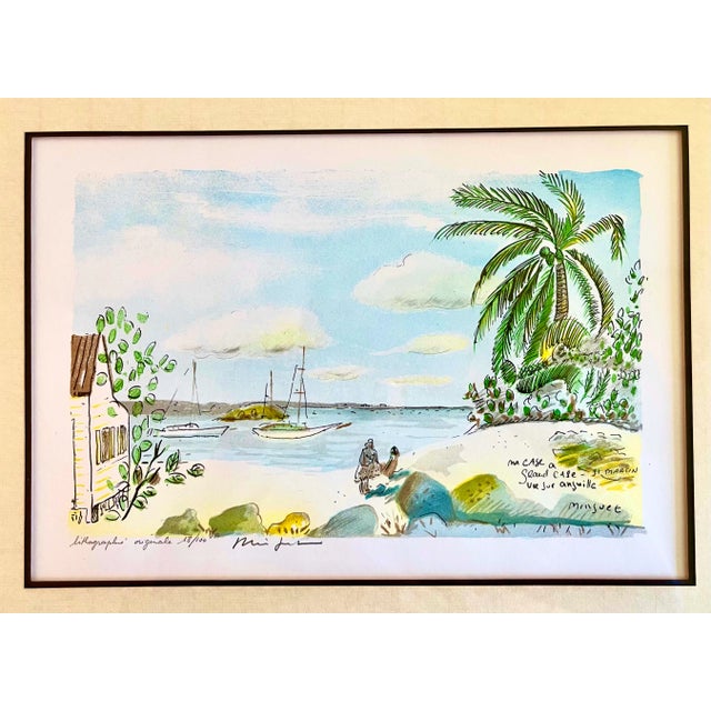 Coastal Alexandre Minguet (1937-1996) Signed Lithographs -- Set of 3 ...