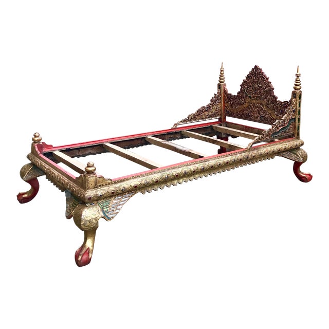 Antique Royal Thai Daybed | Chairish