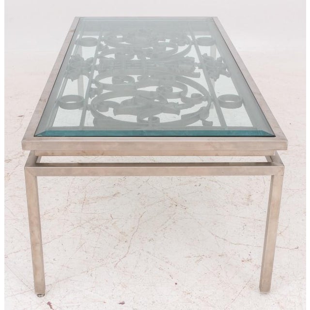 French Architectural Element Low Table | Chairish
