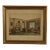 John H. Buri Original Watercolor Rendering Of Library | Chairish