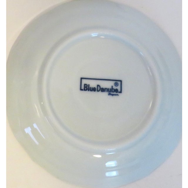 Vintage 1970s Blue Danube Japan Tea Set Including 4 Cups, 4 Saucers ...