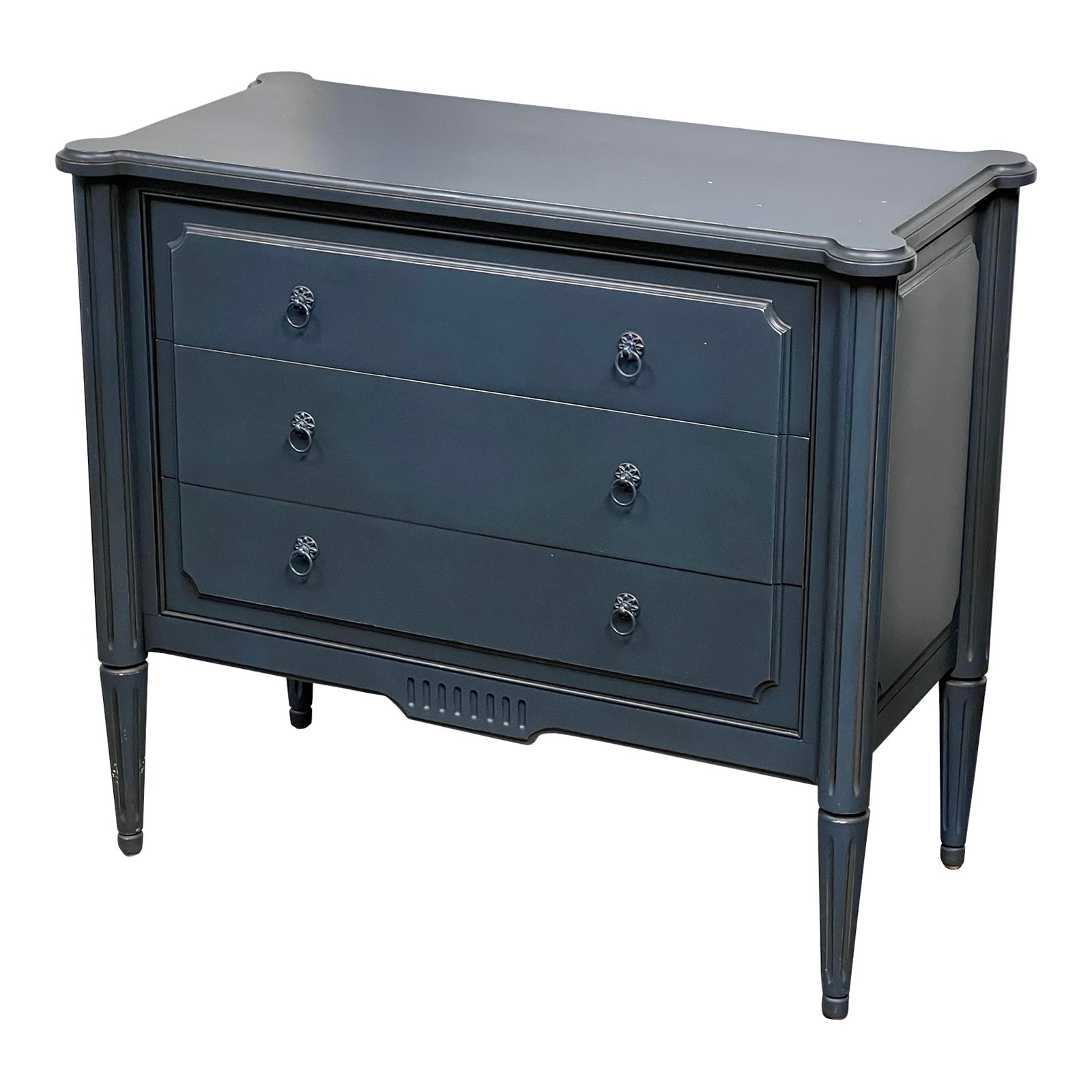 Ethan Allen Julian Three Drawer Chest | Chairish