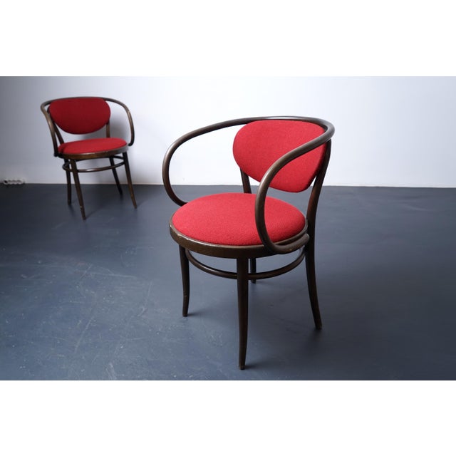 Vintage Viennese Model 233 P Bistro Chairs by Thonet, Set of 2 | Chairish