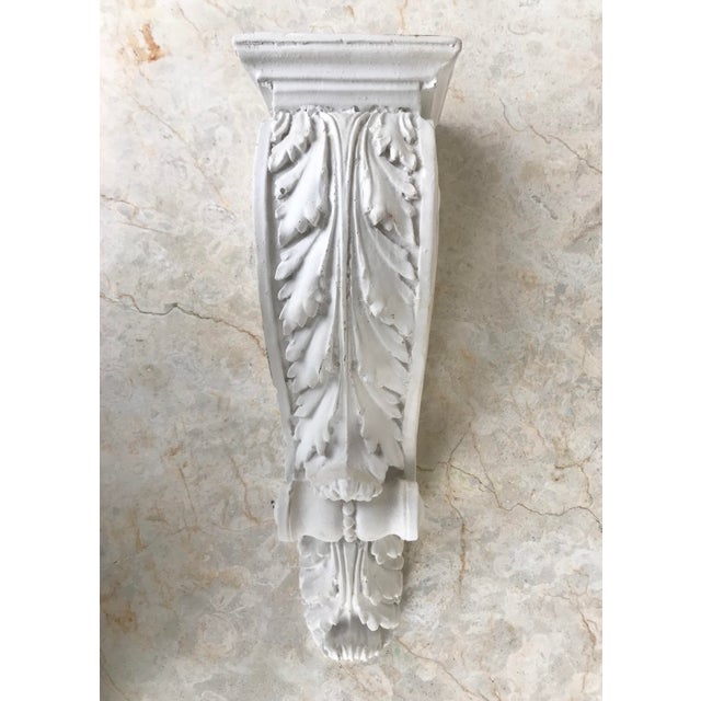 1930s Empire Style Scrolling Plaster Wall Shelf/Bracket | Chairish