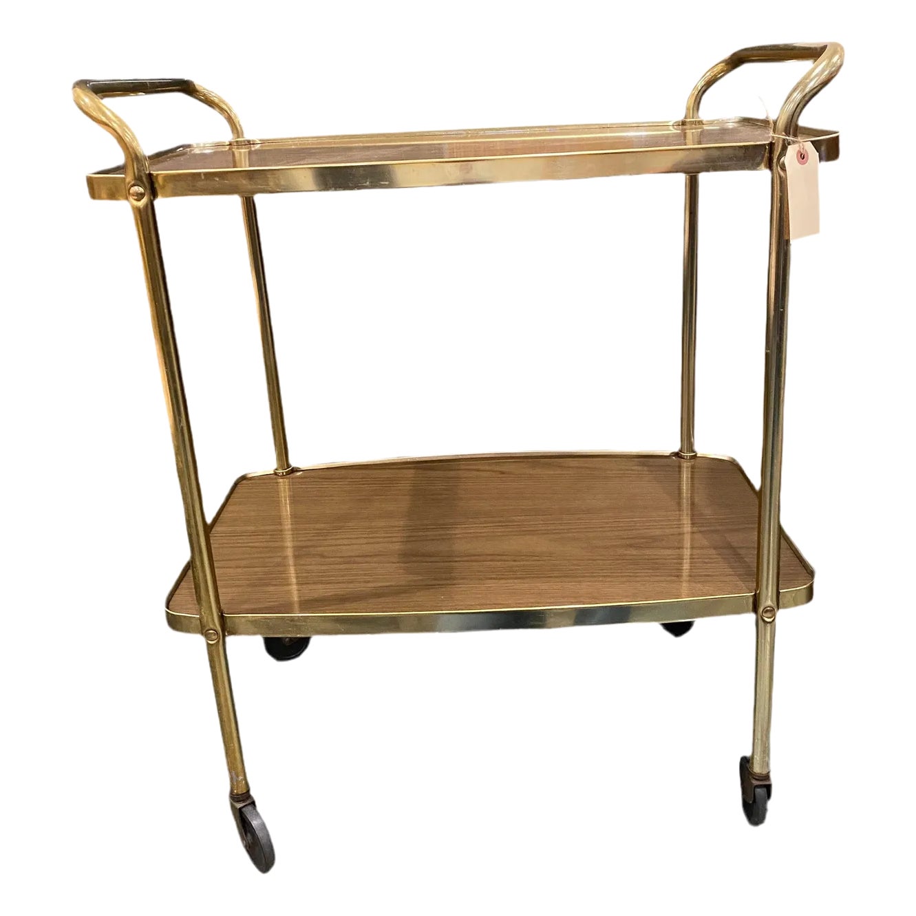 1950s Kitchen Utility Rolling Bar Cart | Chairish