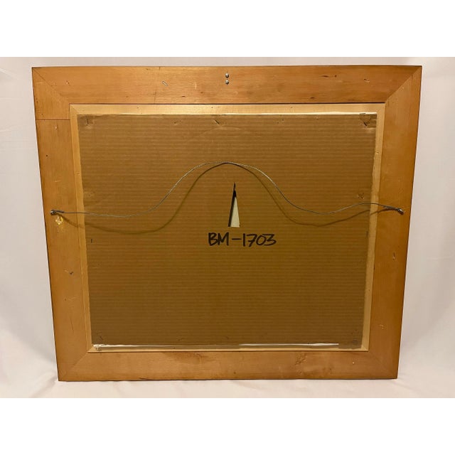 Quaint Village Landscape Original Oil Painting on Canvas Signed by Ming ...