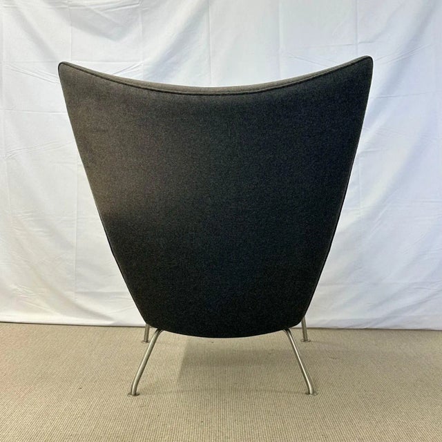 Mid-Century Modern Wing / Lounge Chair by Hans Wegner for Carl Hansen ...