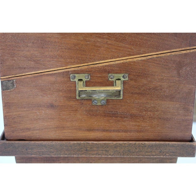 Antique Early 19th Centuryamerican Federal Lap Desk on Stand Chairish