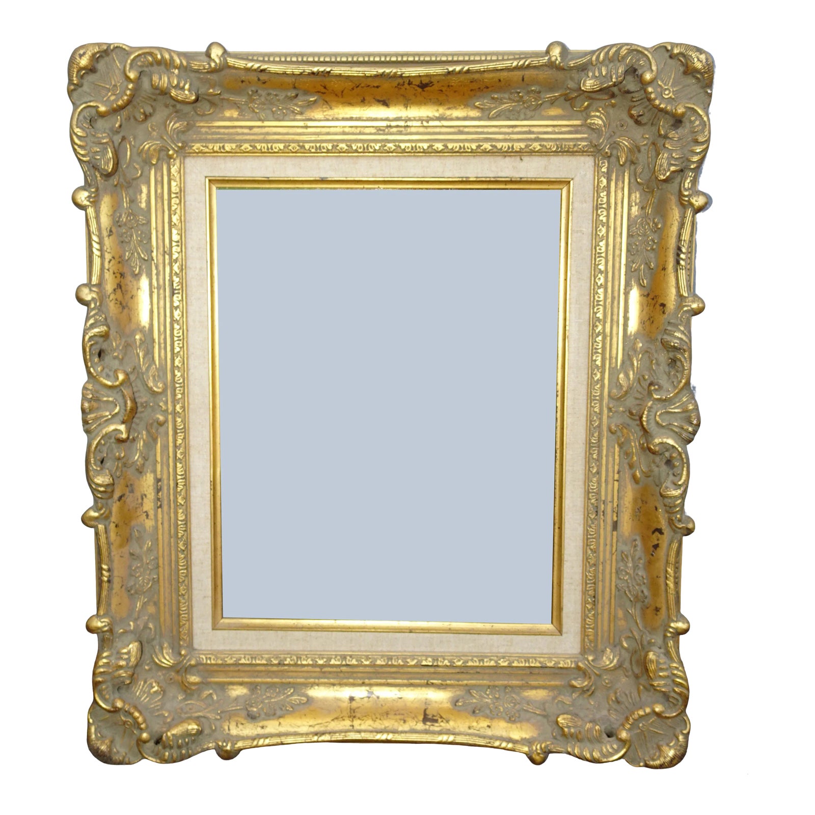 Vintage French Provincial Gold Wall Mantle Frame | Chairish