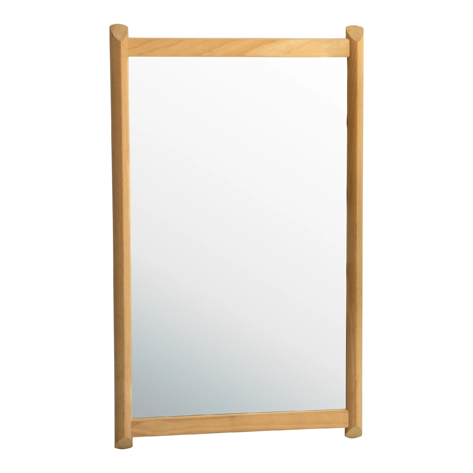 1990s Post-Modern Scandinavian Hanging Mirror | Chairish