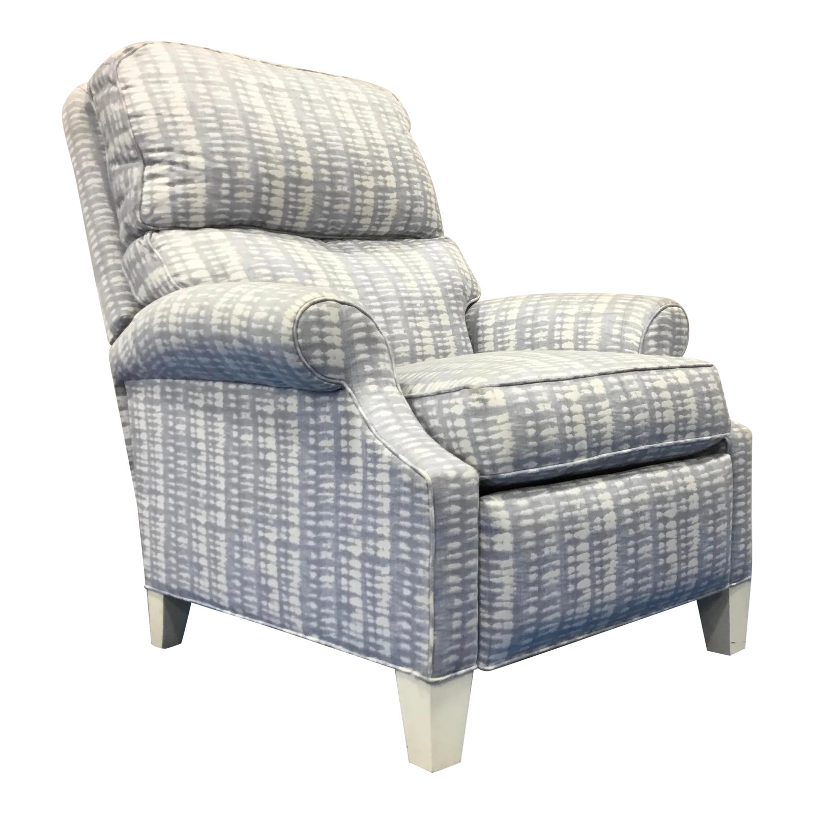Motion Craft for Sherrill Furniture Modern Abstract Print Recliner ...