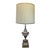 Vintage Stiffel Beige Enameled Brass Table Console Lamp With Original ...