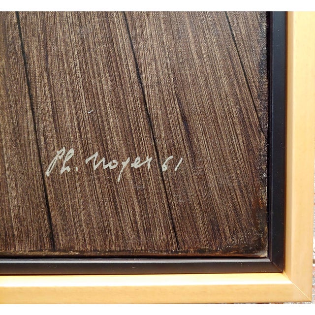 Philippe Noyer - Girl & a Monkey - Oil Painting | Chairish