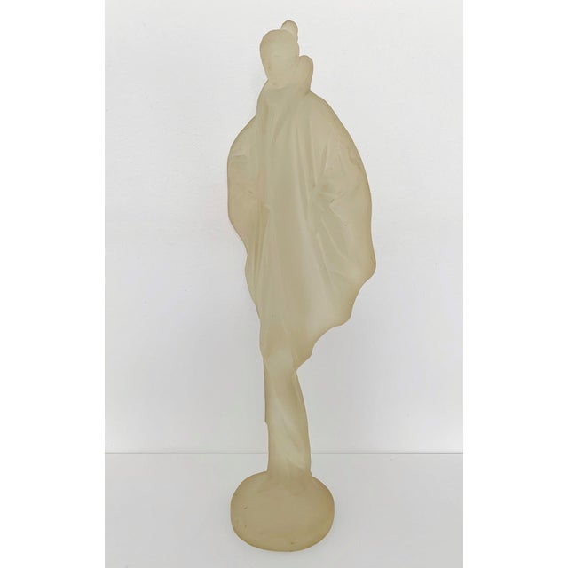 Vintage Austin Productions Lucite Female Sculpture | Chairish