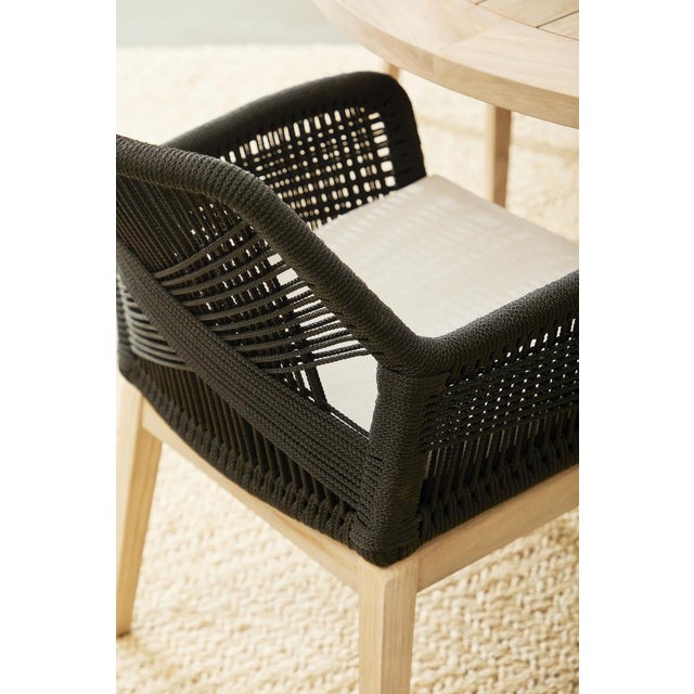 Loom Outdoor Arm Chair, Set of 2 | Chairish