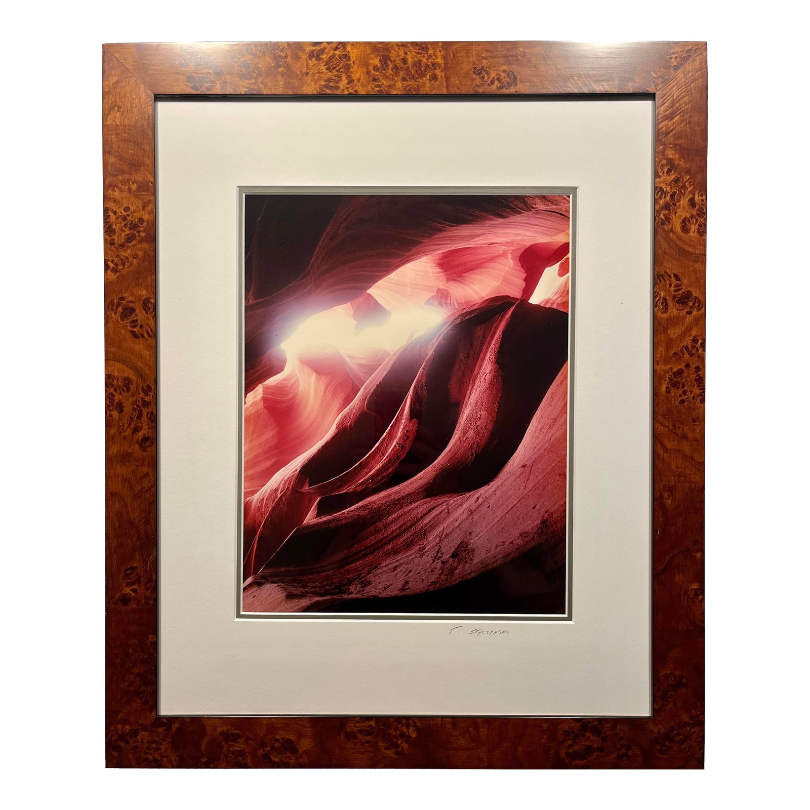 1995 Thomas J. Styczynski "Antelope Canyon 2" Hand Signed Photograph ...