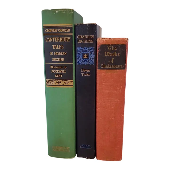 Classic Authors Collection: Shakespeare, Dickens & Chaucer - Vintage ...