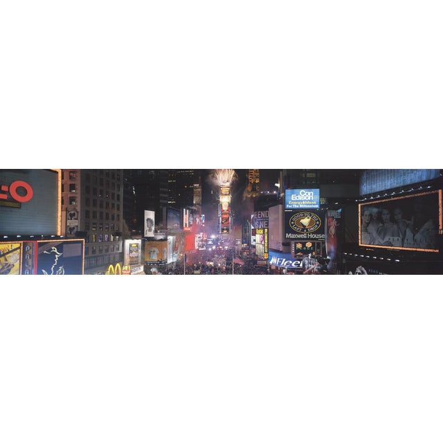 2000 James Blakeway 'Times Square' Offset Lithograph | Chairish