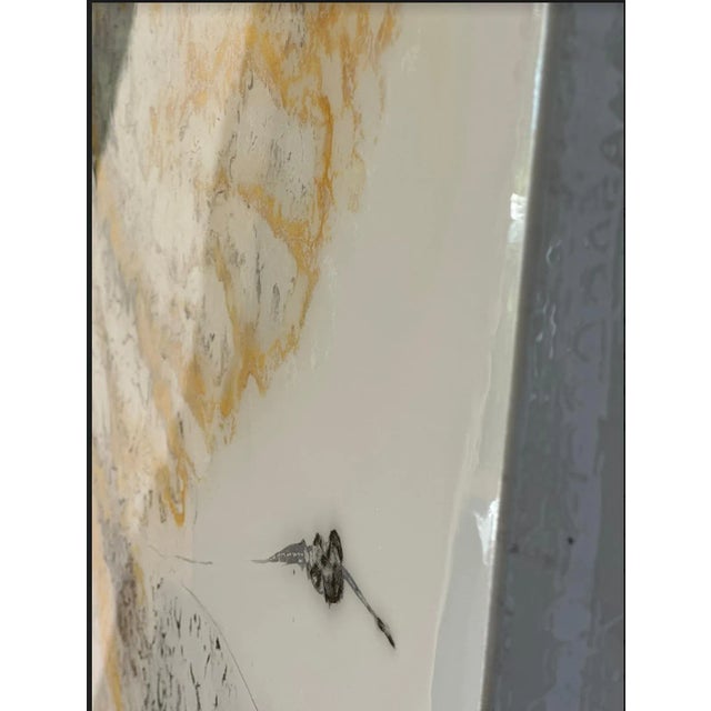 "Golden Wings" Contemporary Painting by Ksenia Turik | Chairish