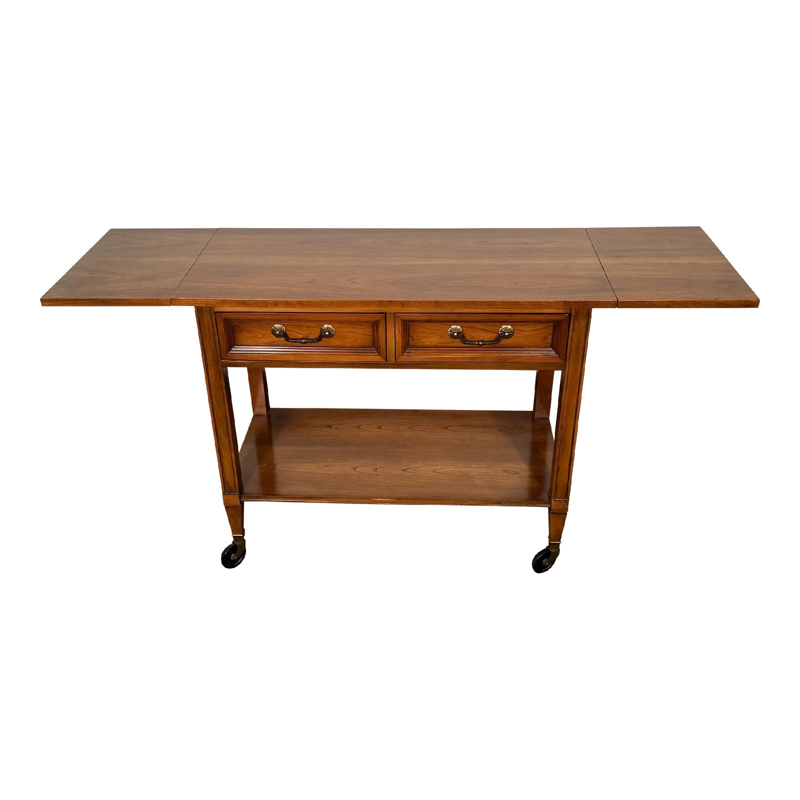 Mid 20th Century Rolling Server Cart | Chairish