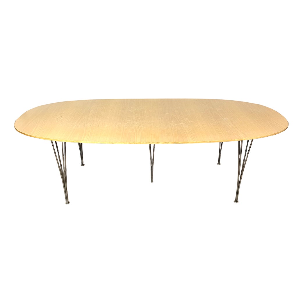 Vintage Ellipse Table from Fritz Hansen, 1970s | Chairish