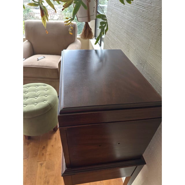 1970s Henkel Harris Solid Mahogany Wine Cellarette / Bar Cabinet ...