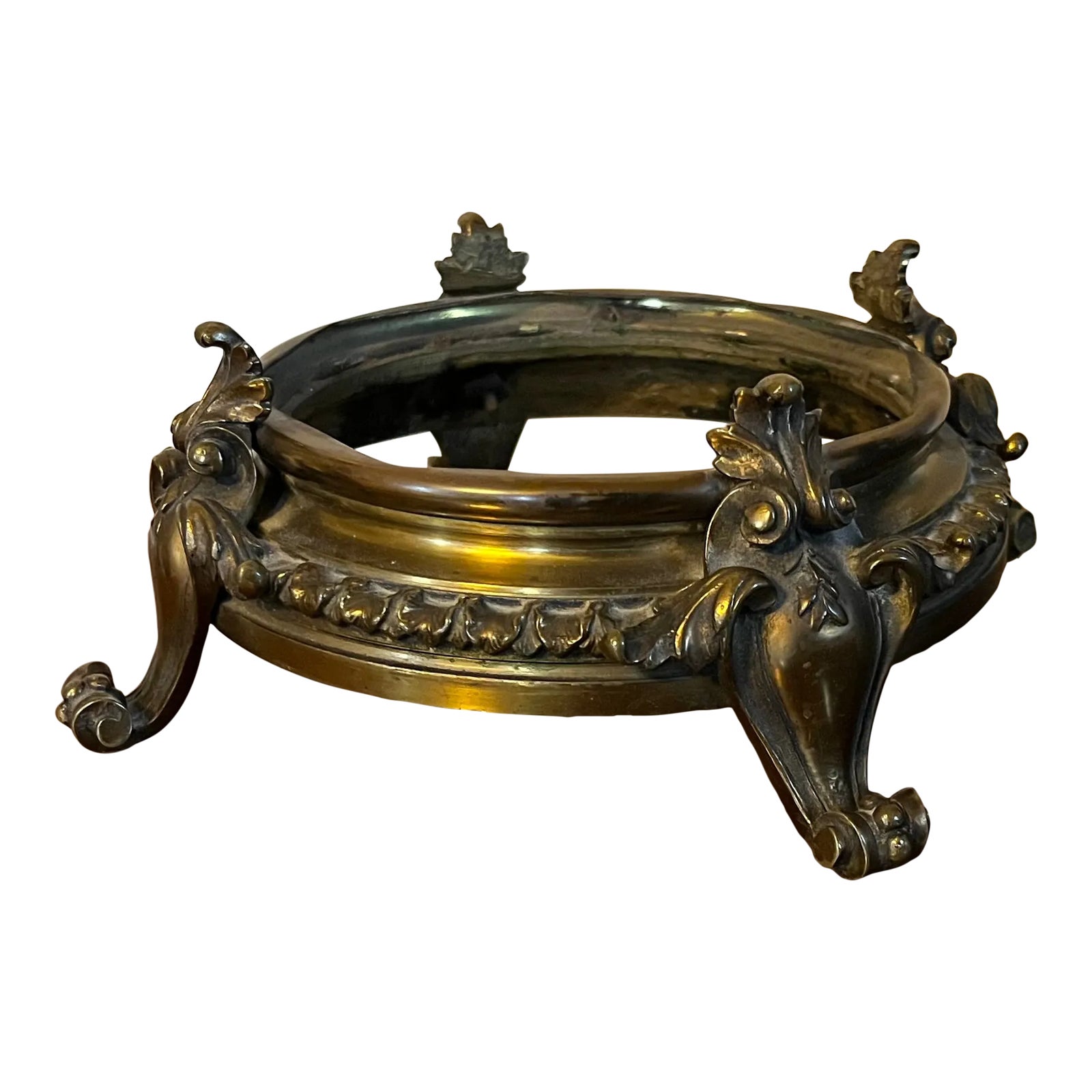 Antique 19th Century French Bronze Mount or Display Base for a ...