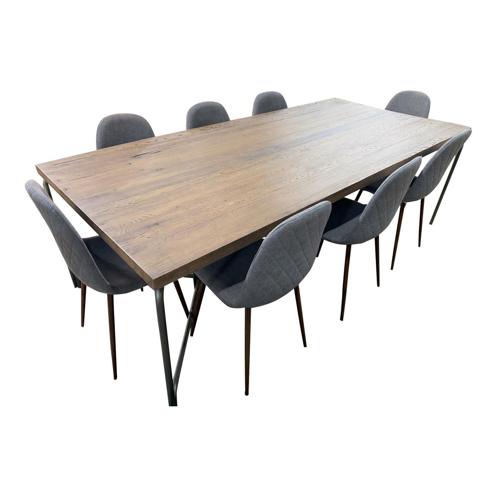 Four Hands "Marion" Dining Table With Eight Chairs | Chairish