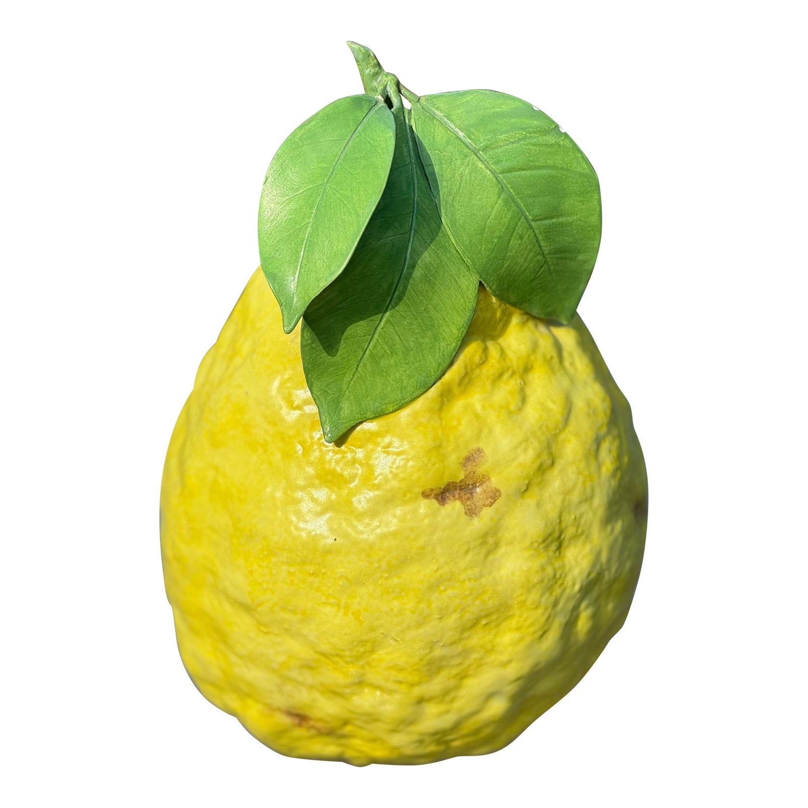 1970s Mary Kirk Kelly Ceramic Lemon | Chairish