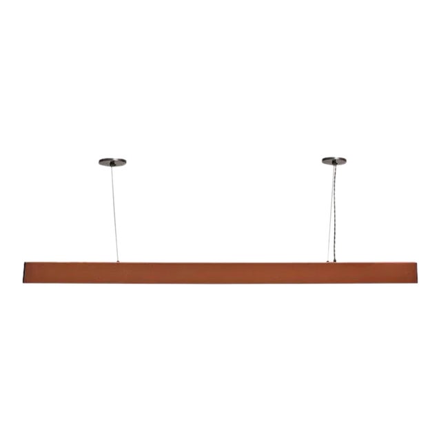 Alex Allen Studio 2x4 Leather Chandelier | Chairish