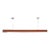 Alex Allen Studio 2x4 Leather Chandelier | Chairish